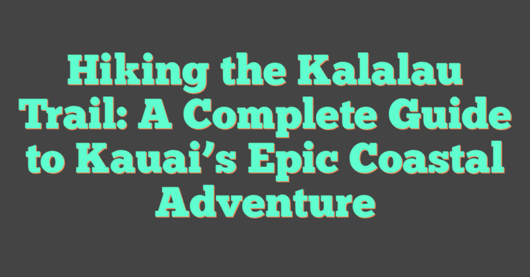 Hiking The Kalalau Trail: A Complete Guide To Kauai’s Epic Coastal ...